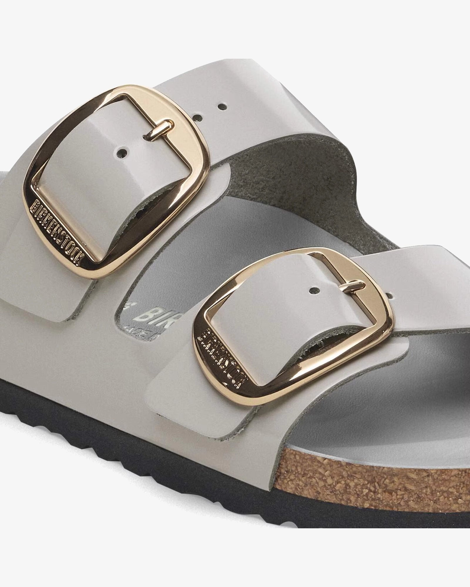 Birkenstock Arizona Big Buckle Vernice High Shine Stone Coin | Sabolo Shop