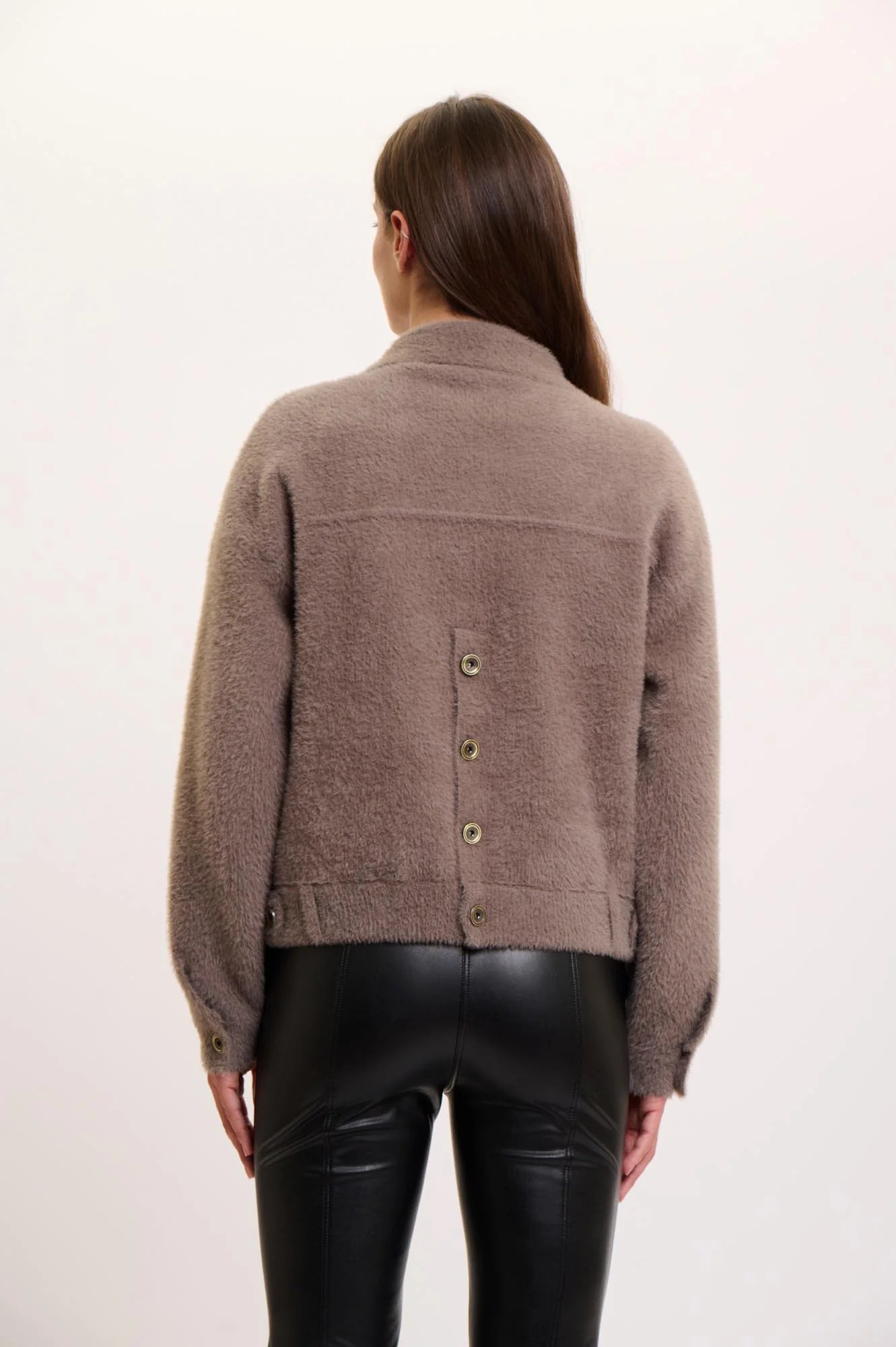 Rino & Pelle Bubbly Jacket in Taupe | Sabolo Shop