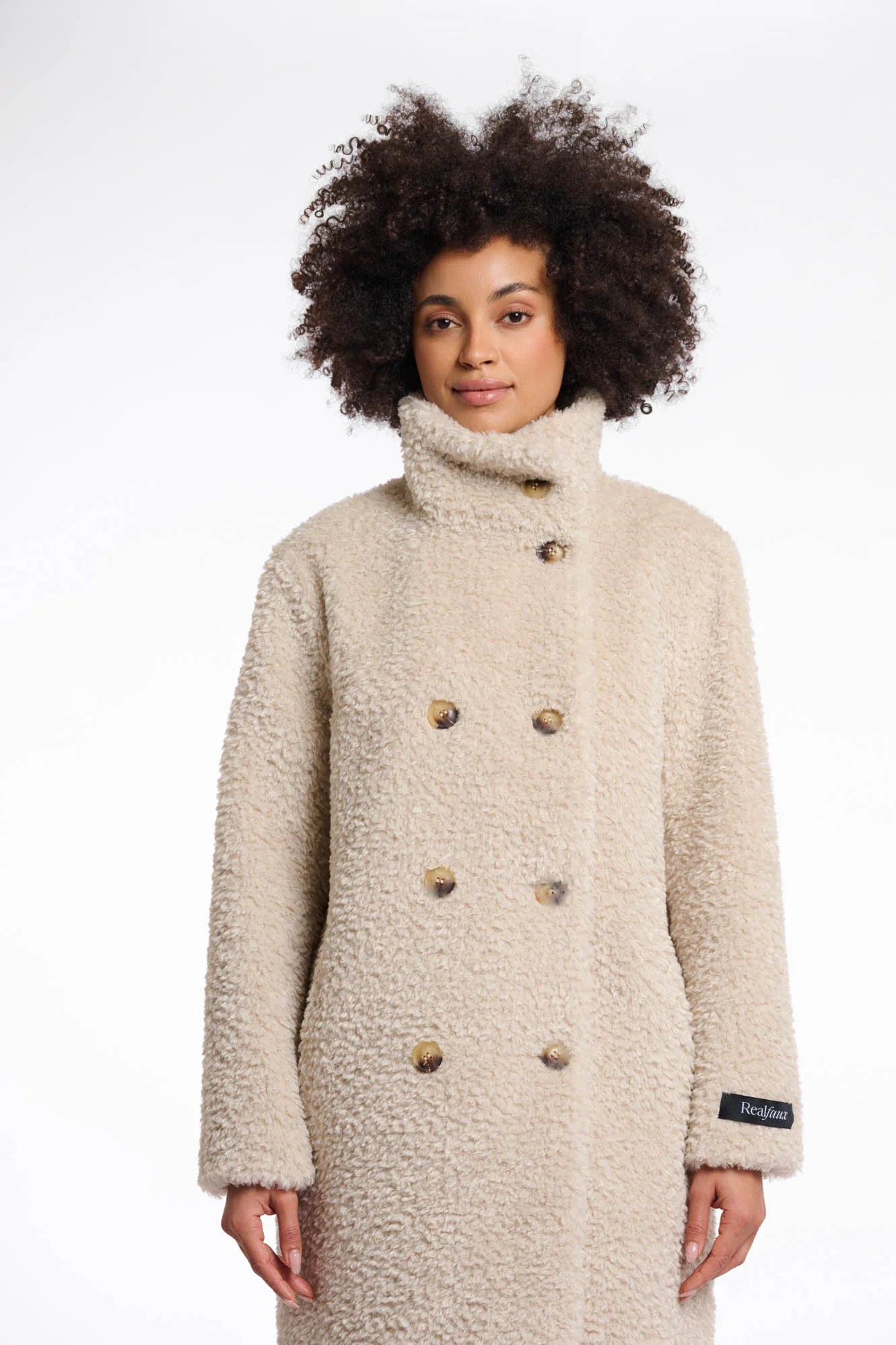 Rino & Pelle Ena Coat Birch | Sabolo Shop